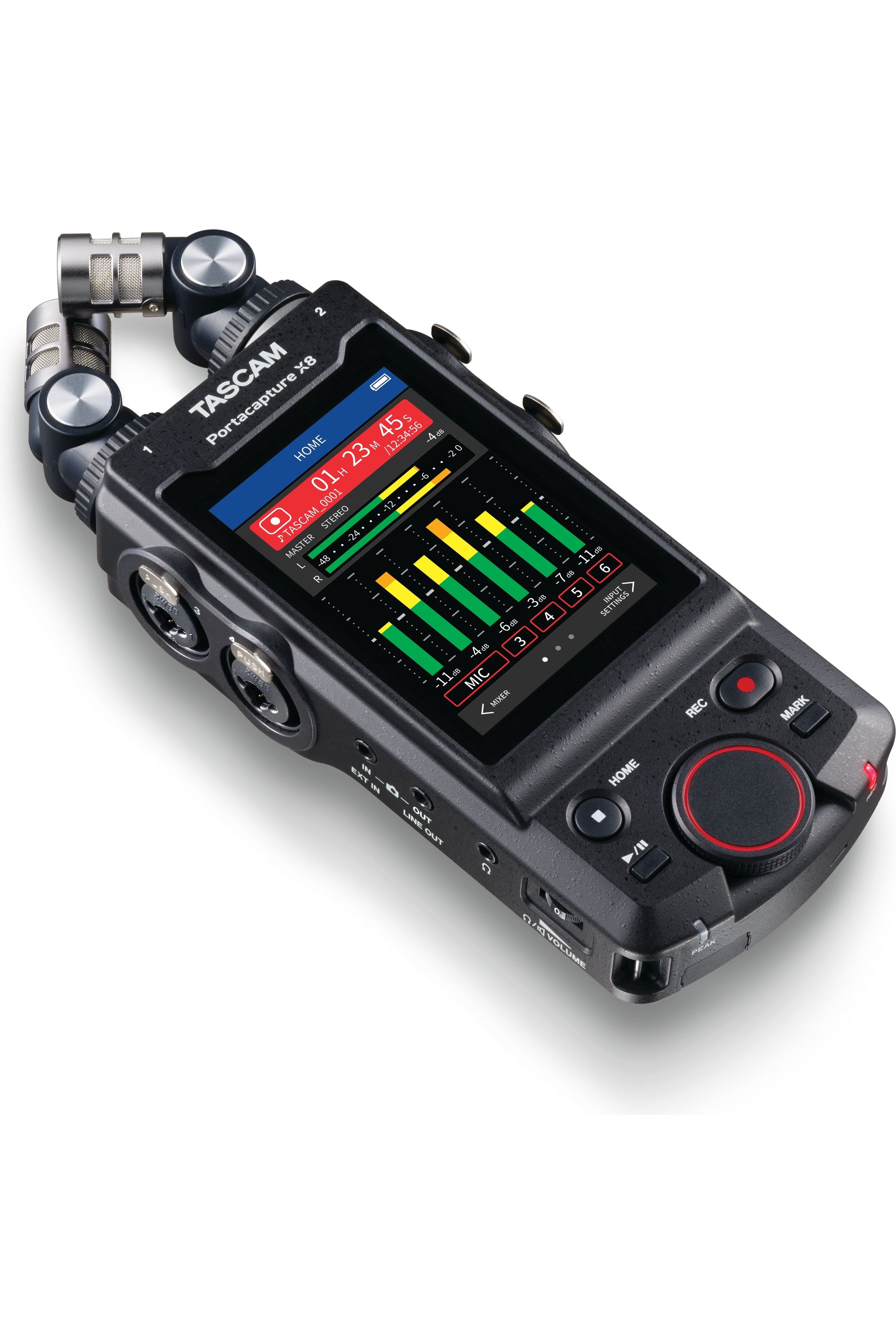 Tascam Portacapture X8 High Resolution Portable Recorder – Apache Audio
